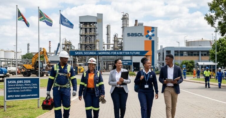 Sasol Jobs 2026: General Workers, Miners, Clerks, Learnerships and ...