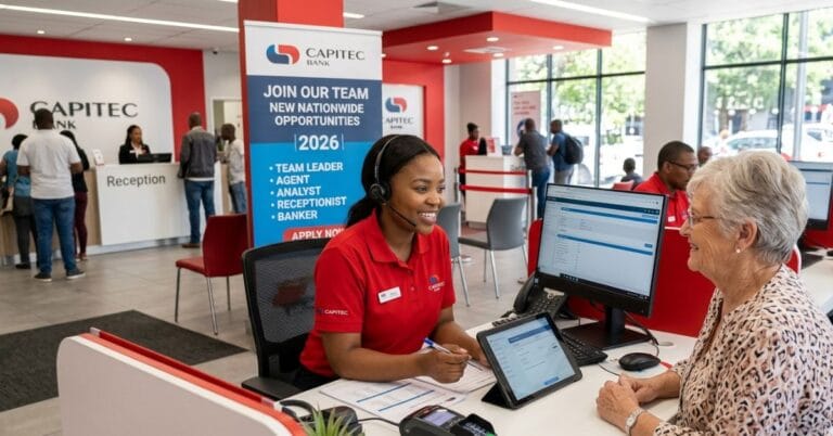 Capitec Banks Jobs: Team Leader, Receptionist, Agent, Analyst, Business ...